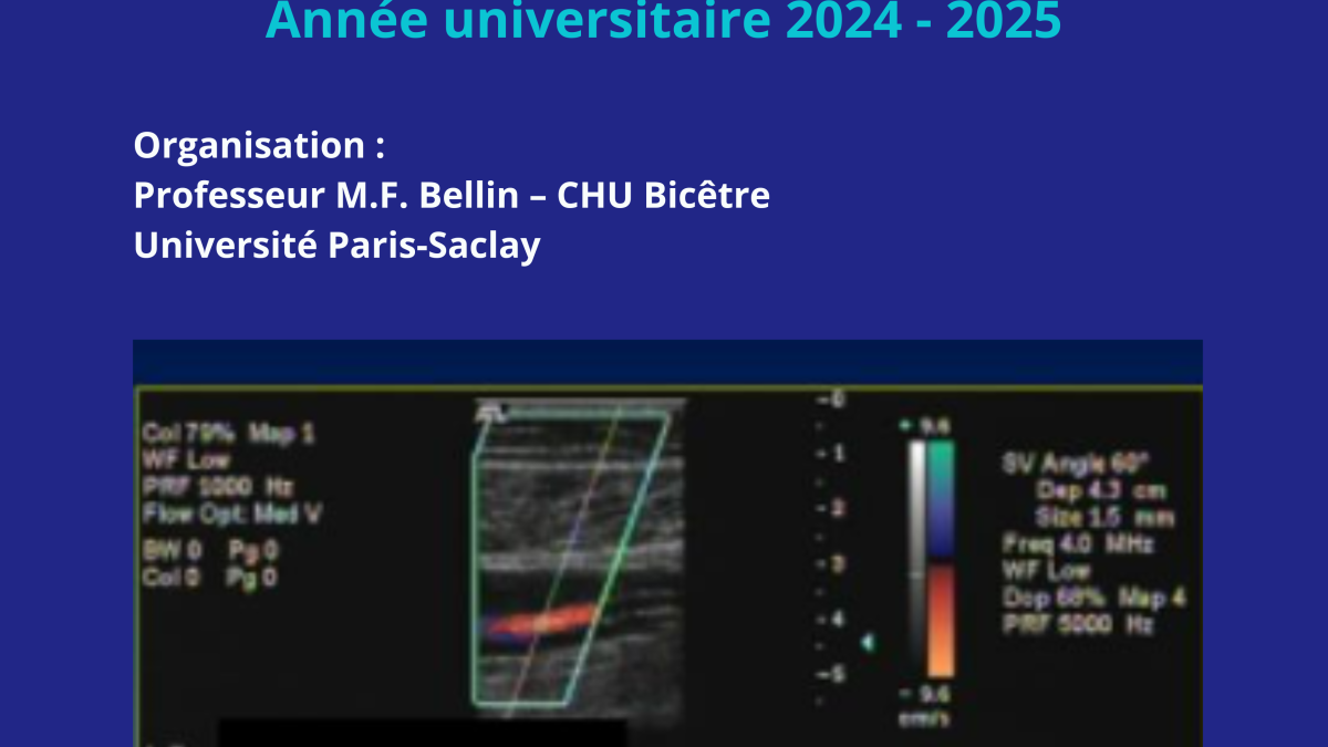 DIU D’IMAGERIE VASCULAIRE NON INVASIVE | SFR